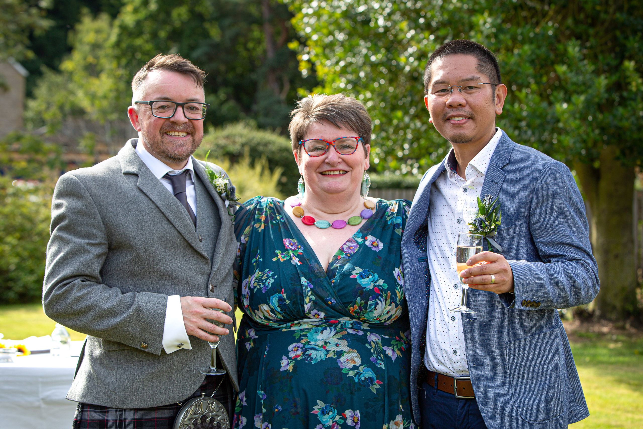 Vow Renewal in Scotland by celebrant Isabel Addison